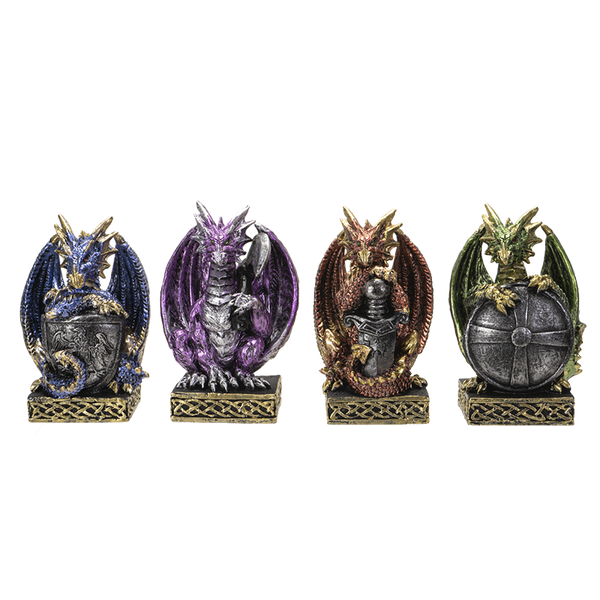 DRAGON SET OF 4 C/18 – Summit Collection Gifts