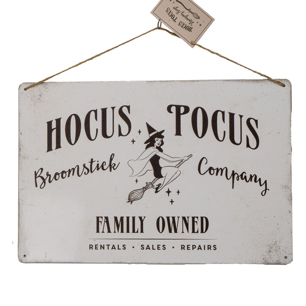HOCUS POCUS METAL HANGING SIGN C/48 – Summit Collection Gifts