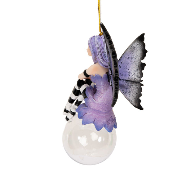 EVANGELINE BUBBLE RIDER FAIRY ORNAMENT C/32 – Summit Collection Gifts