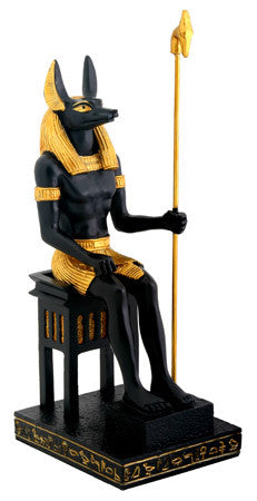 SITTING ANUBIS STATUE, C/24 – Summit Collection Gifts