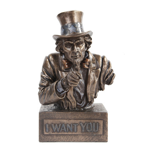 Uncle Sam Bust – Summit Collection Gifts