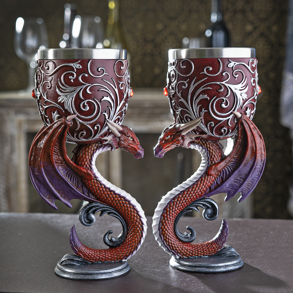 DRAGONS DEVOTIONS GOBLET SET C/6 – Summit Collection Gifts
